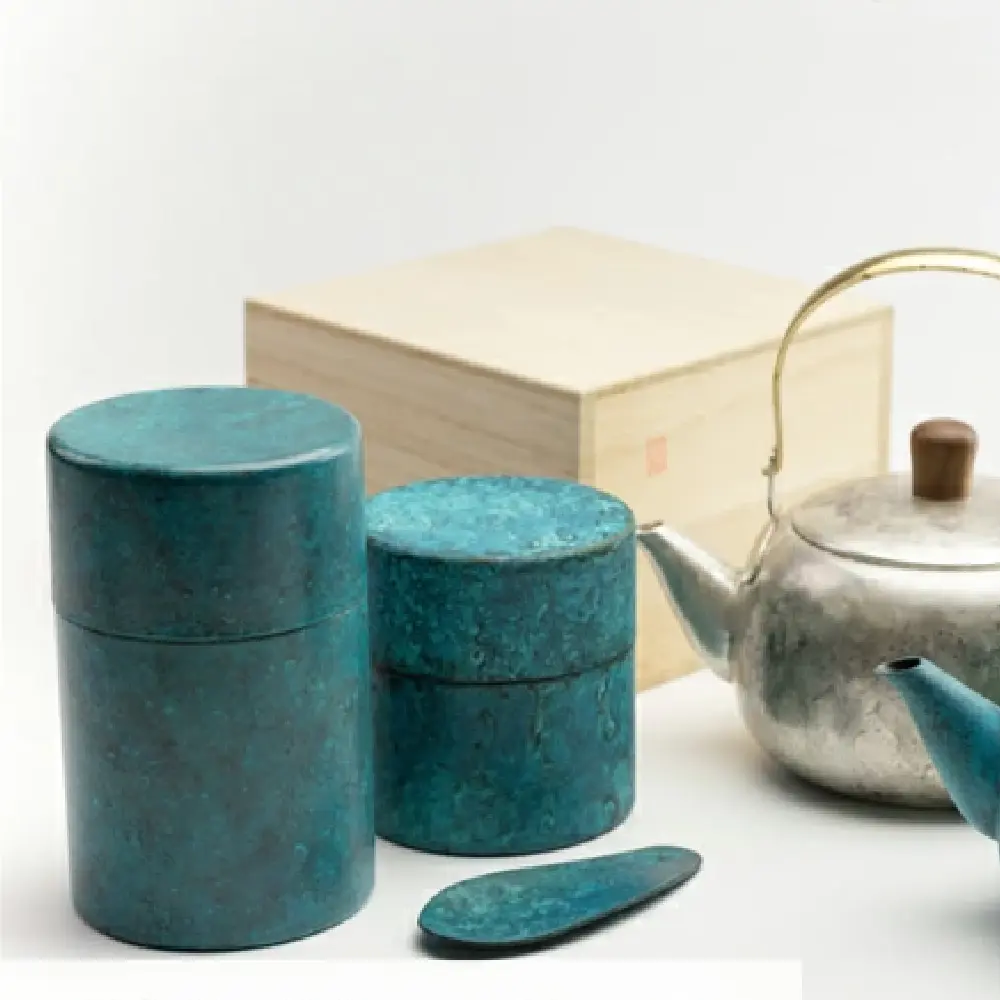 ORI-EN 茶筒・茶みセット - Kanaete(カナエテ) - アイデアをカタチにするものづくりWEBサービス